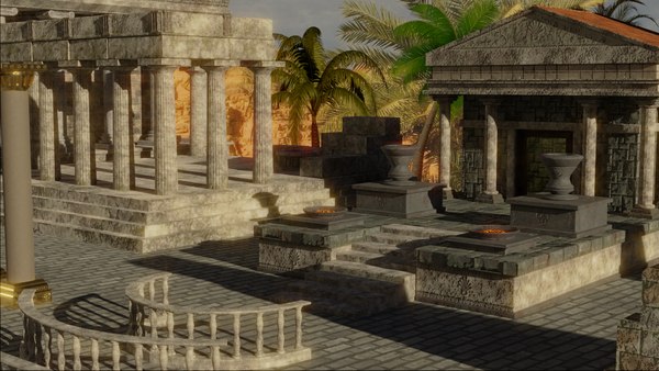 Ancient Assets Pack 3D model - TurboSquid 1807944