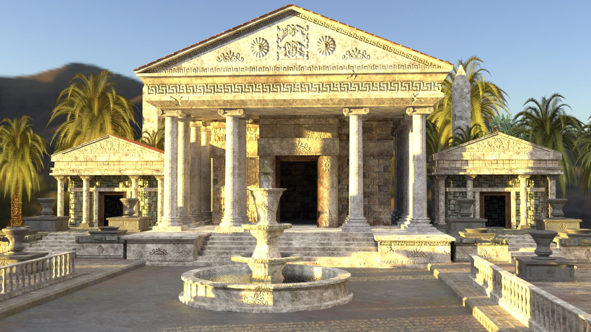 Ancient Assets Pack 3D Model - TurboSquid 1807944