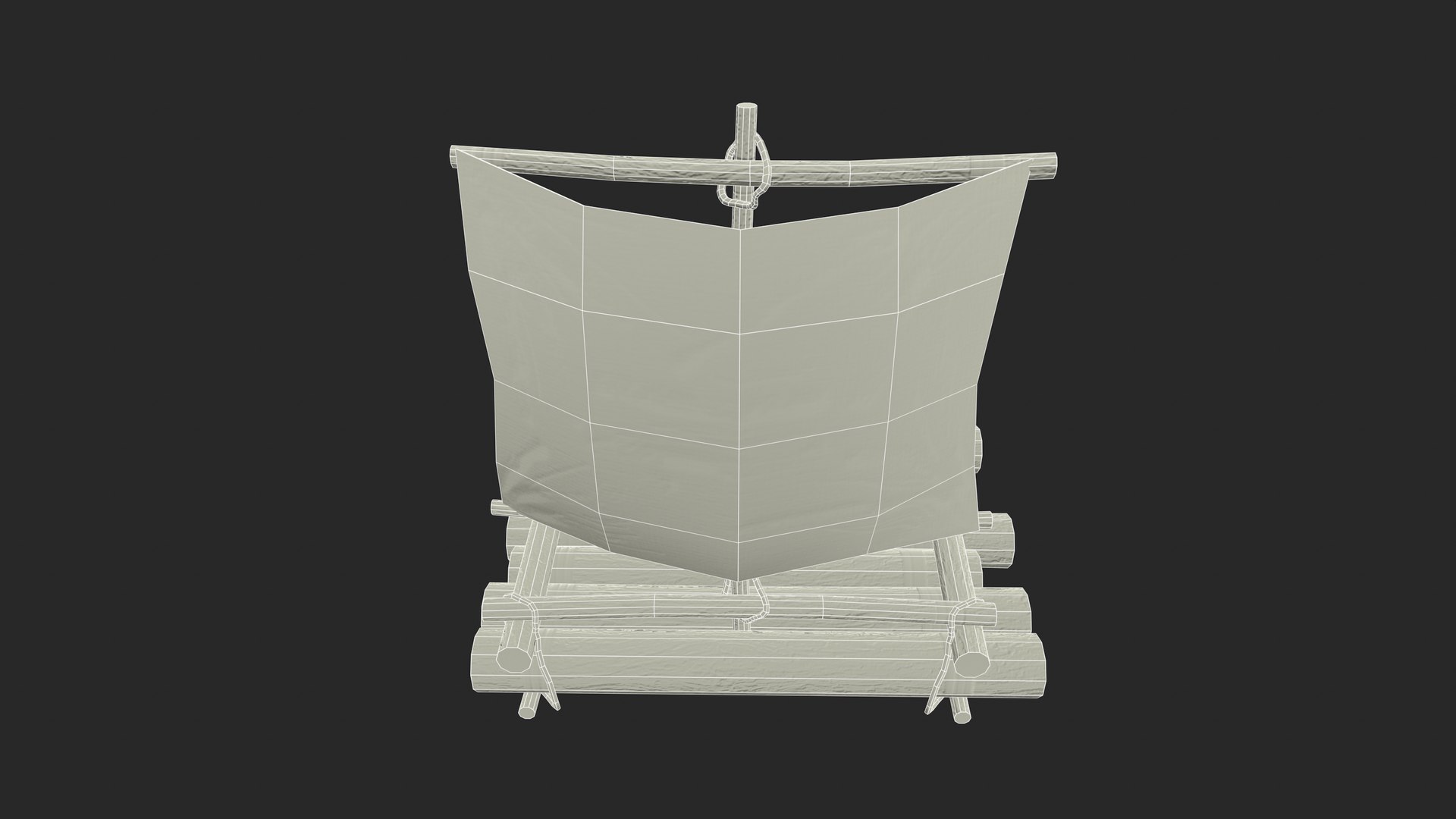 Raft 3d Model