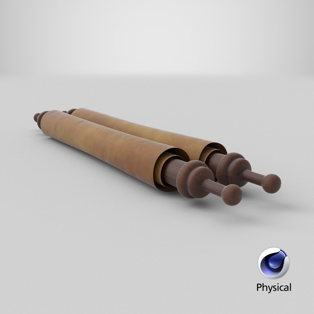 3D Scroll Empty 4 - TurboSquid 2201313