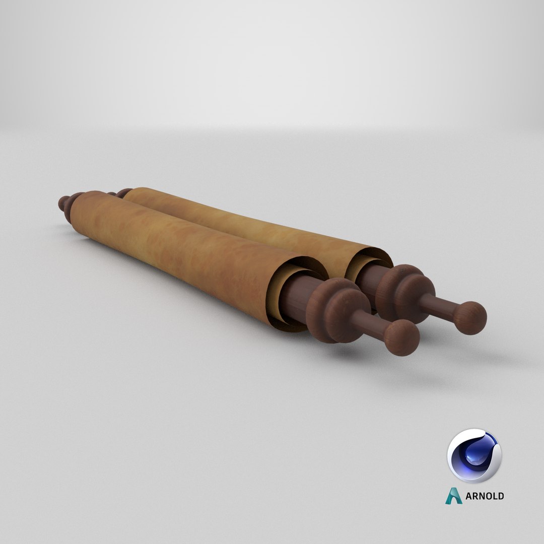 3D Scroll Empty 4 - TurboSquid 2201313