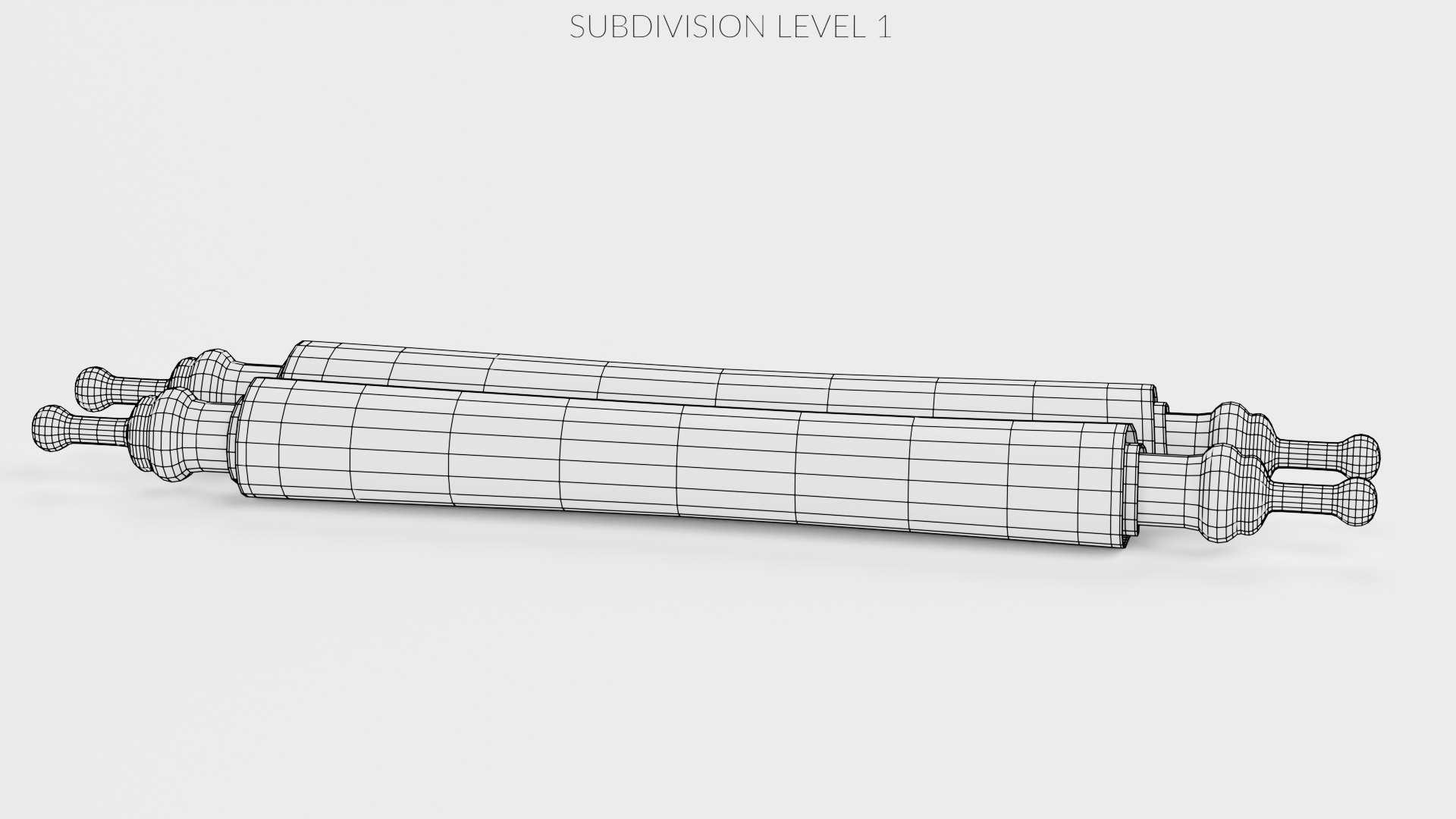 3D Scroll Empty 4 - TurboSquid 2201313