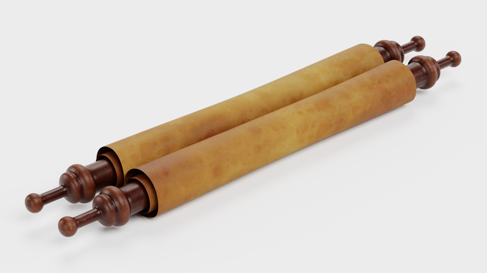 3D Scroll Empty 4 - TurboSquid 2201313