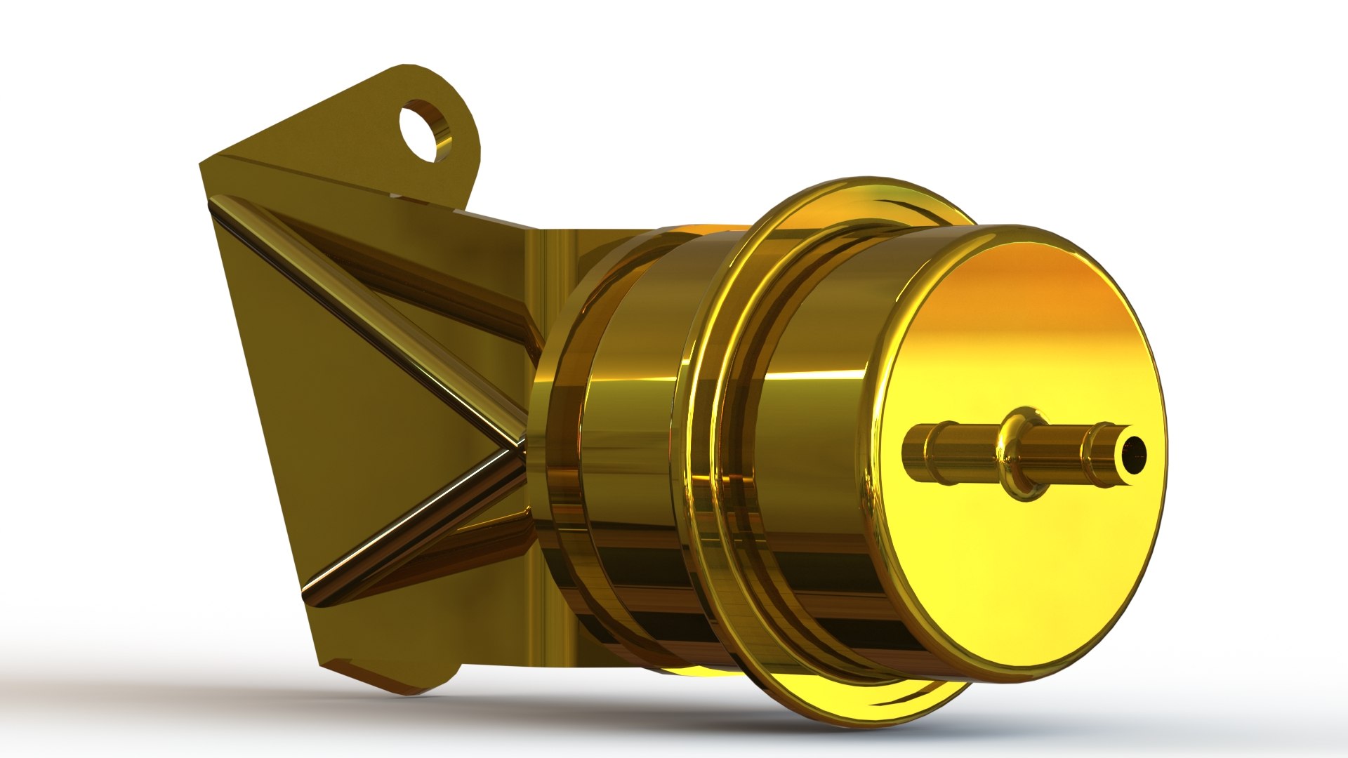 Garrett Gt2860r Turbocharger Wastegate 3D Model - TurboSquid 1259740