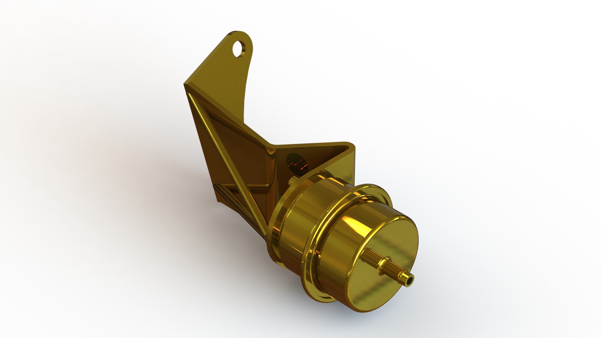 Garrett Gt2860r Turbocharger Wastegate 3D Model - TurboSquid 1259740