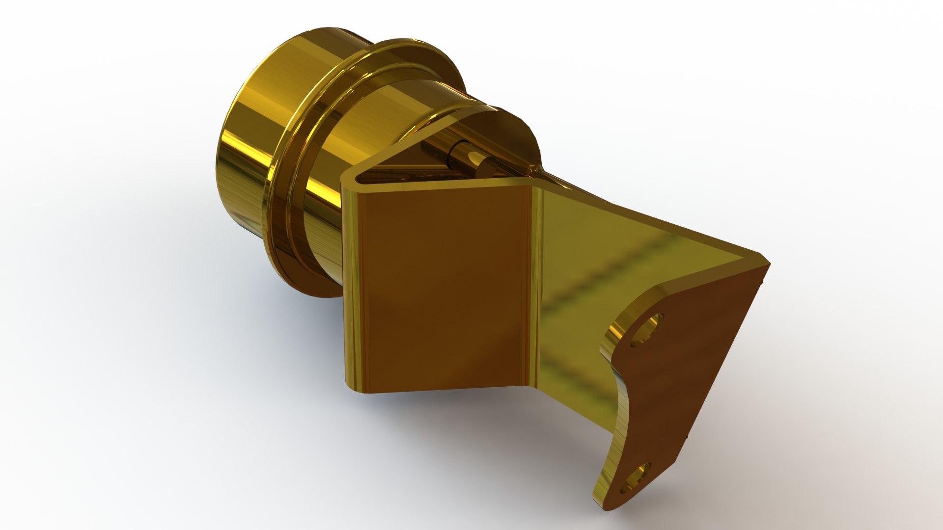 Garrett Gt2860r Turbocharger Wastegate 3D Model - TurboSquid 1259740