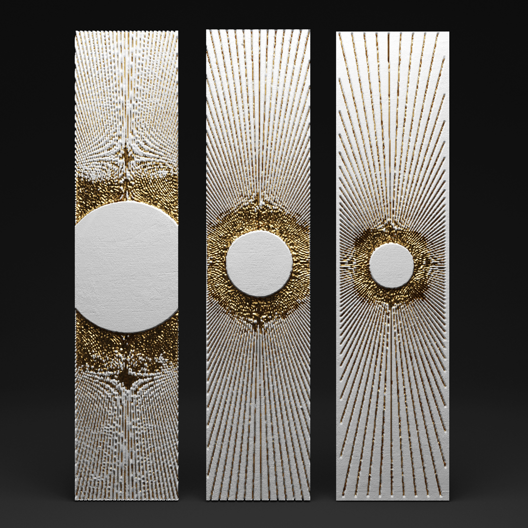 panel painting 3d max