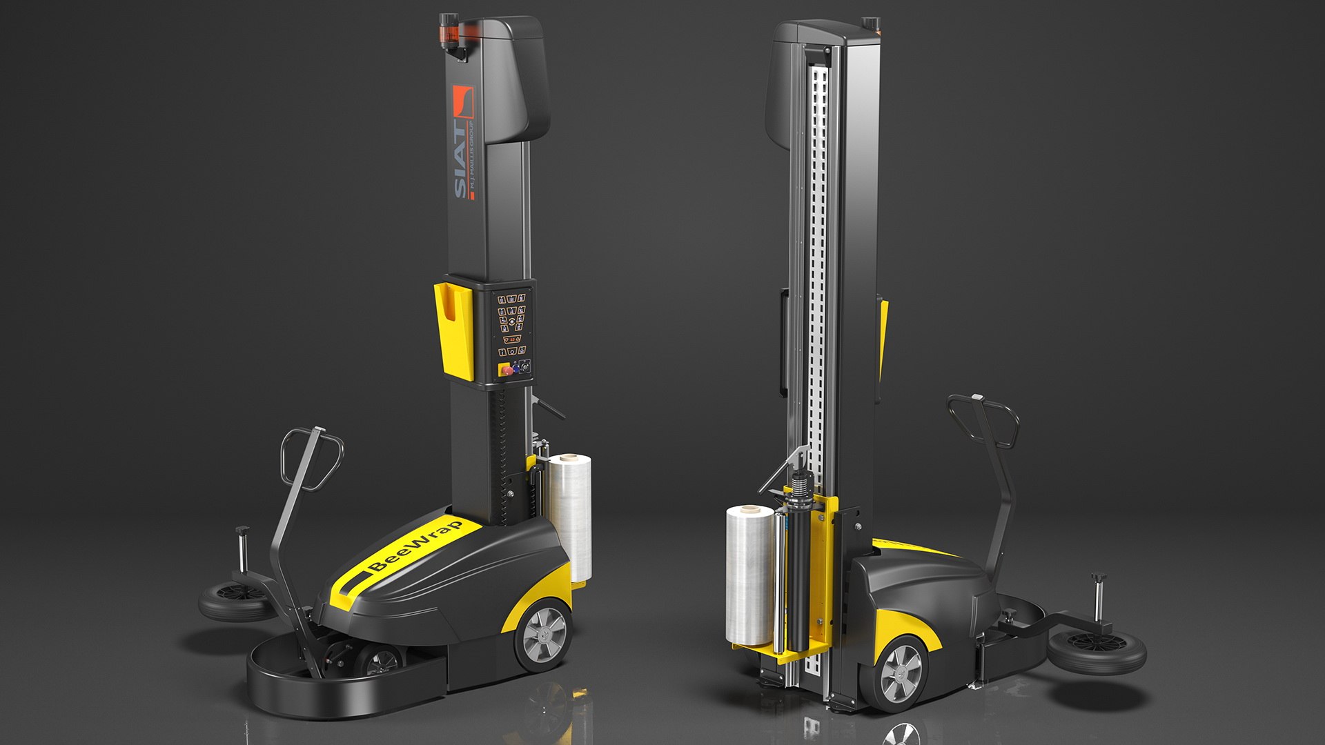 3D Siat Beewrap Stretch Robotic - TurboSquid 1673060