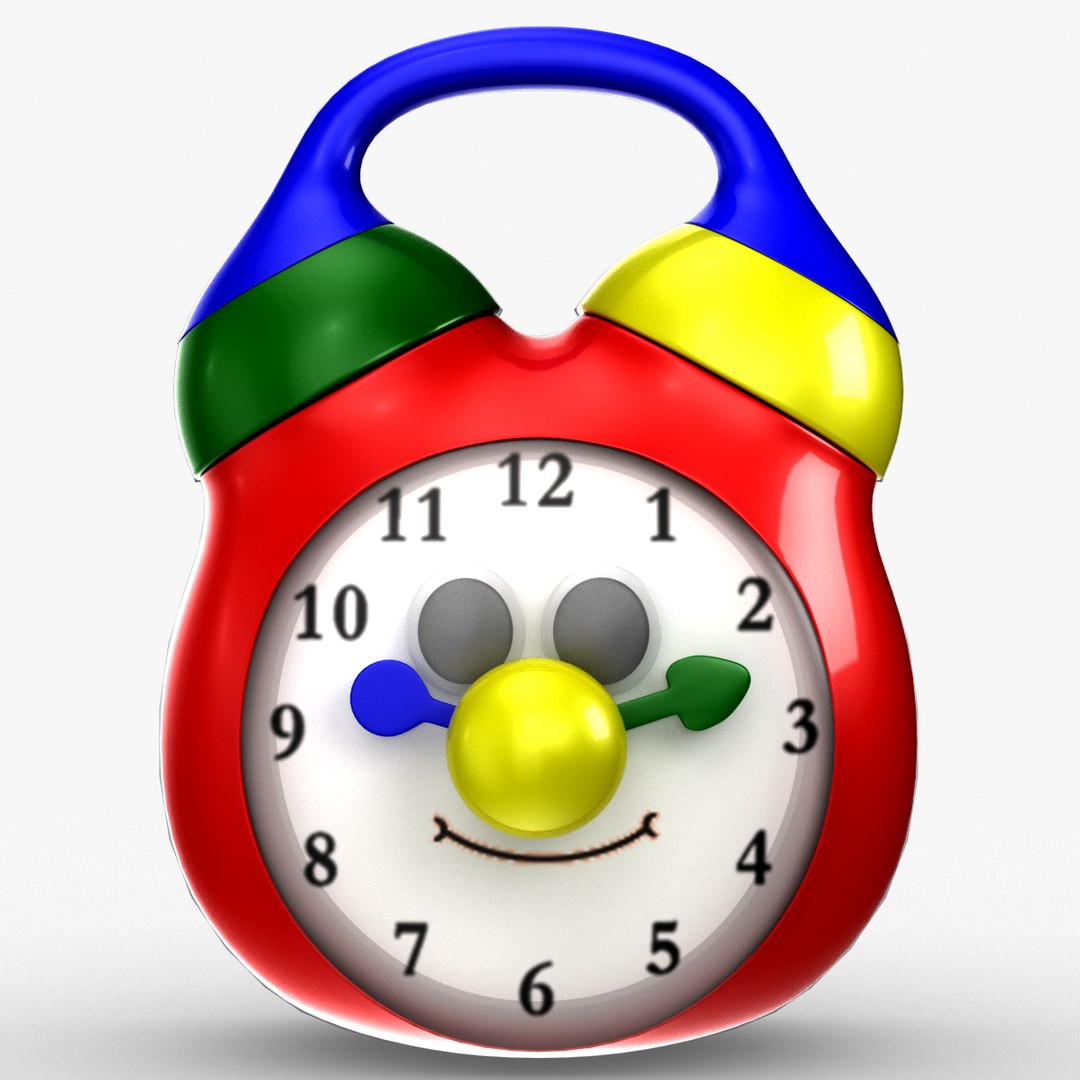 3d model tolo toy clock