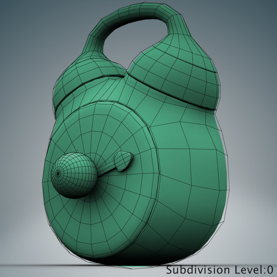 3d model tolo toy clock