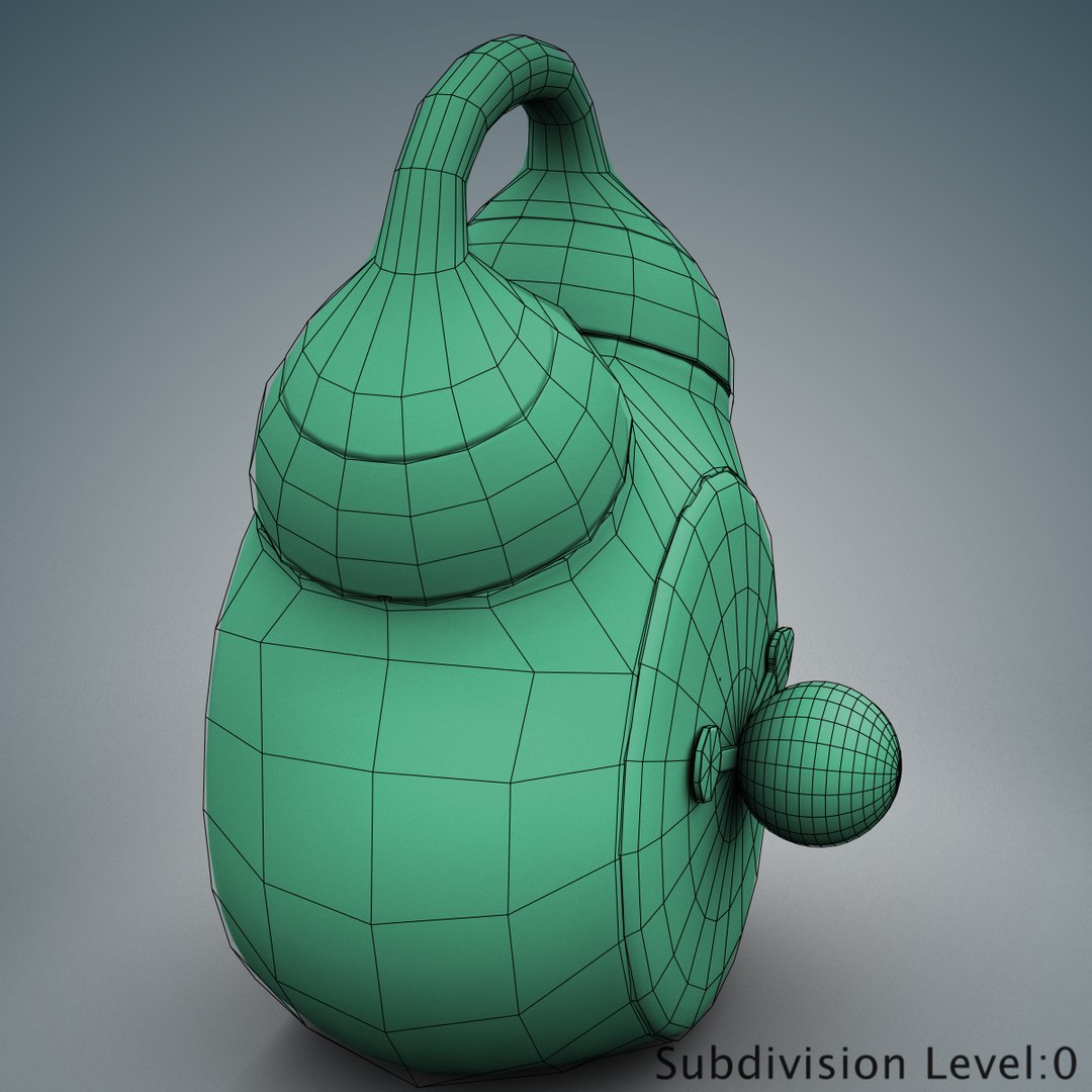 3d model tolo toy clock