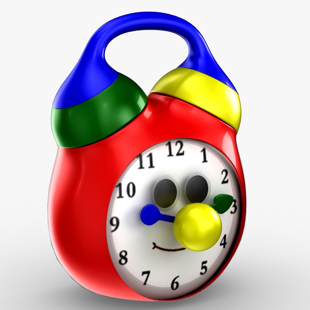 3d model tolo toy clock