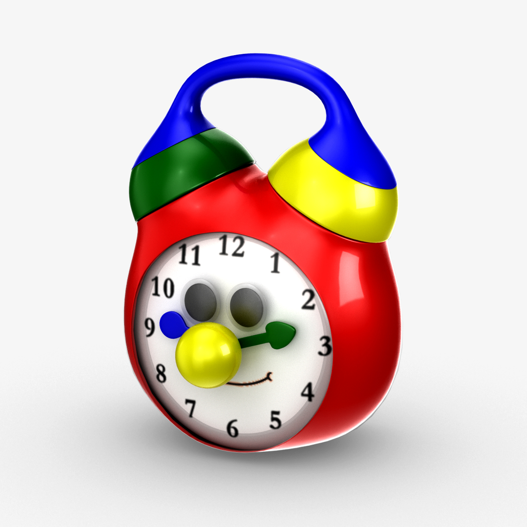 3d model tolo toy clock