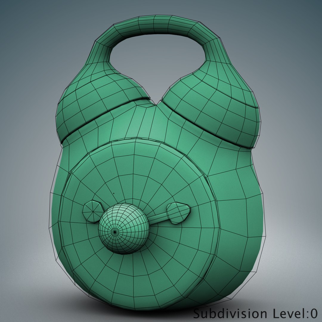 3d model tolo toy clock