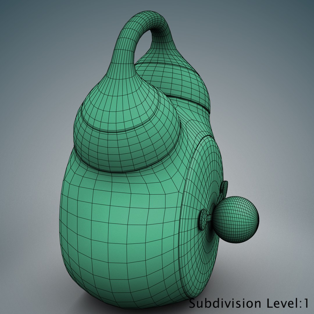 3d model tolo toy clock