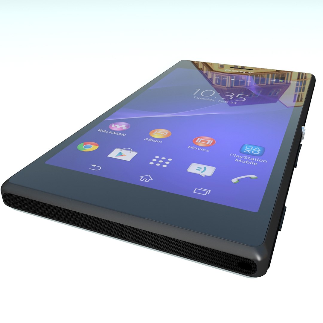 3d sony xperia m 2 model
