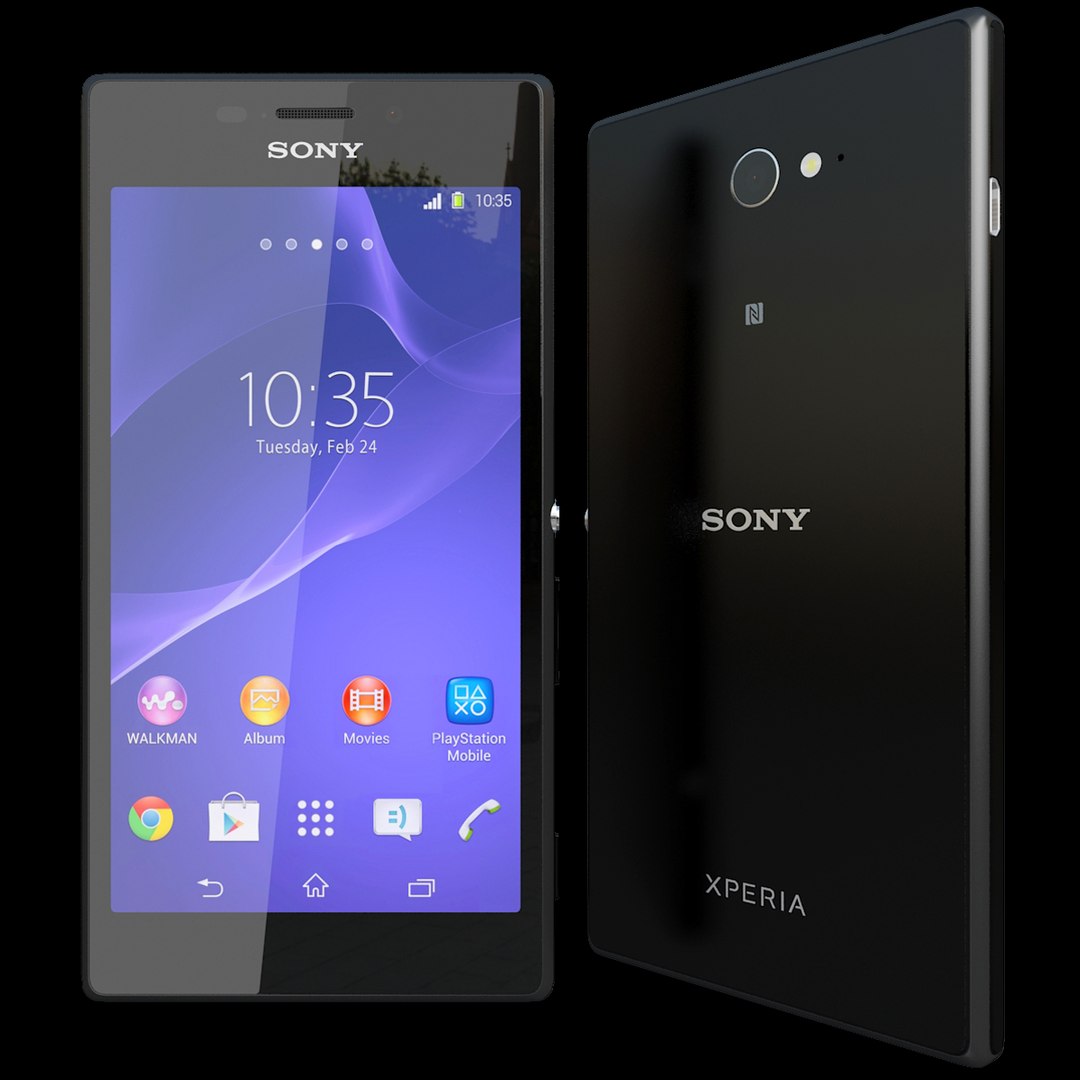 3d sony xperia m 2 model