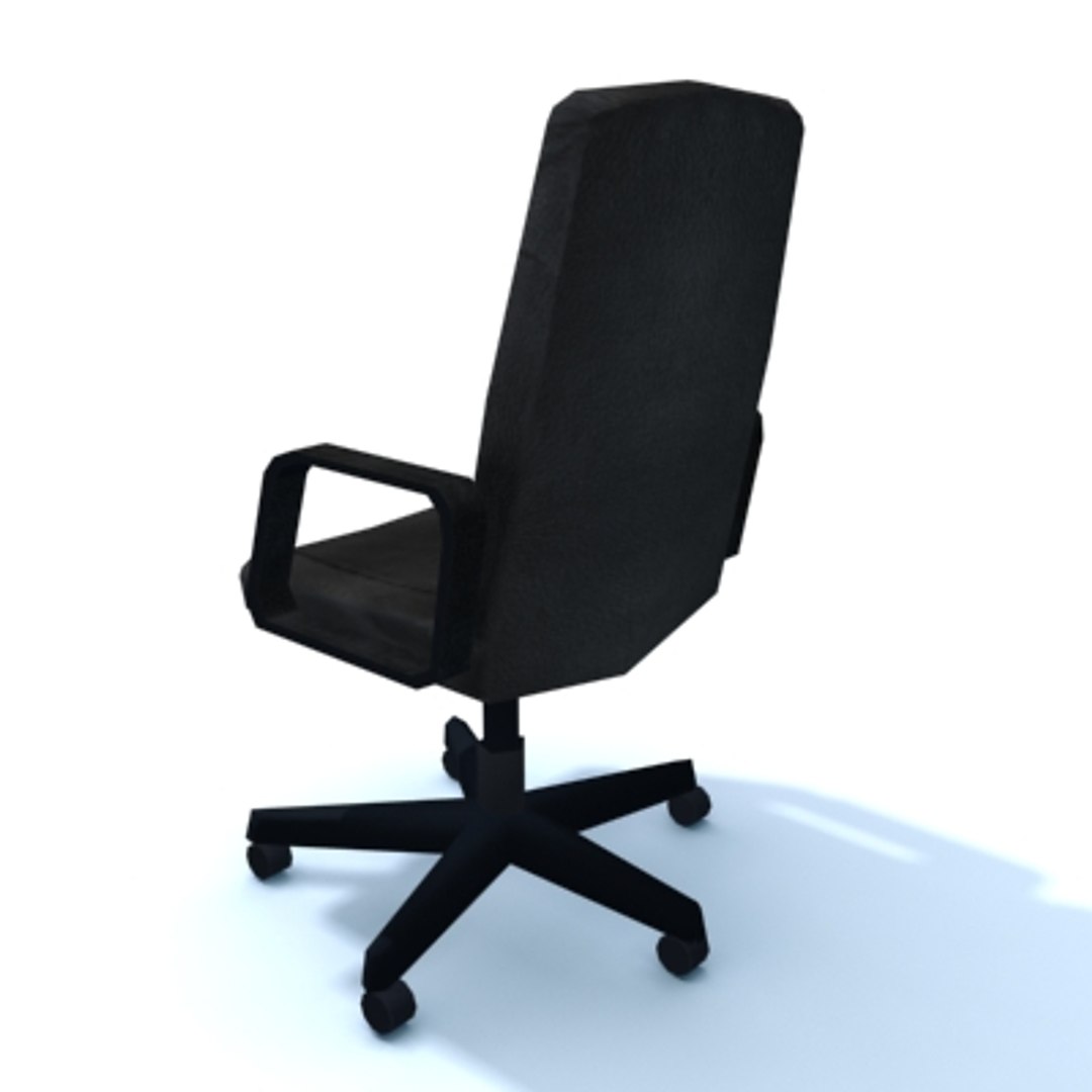 executive office chair 3d model