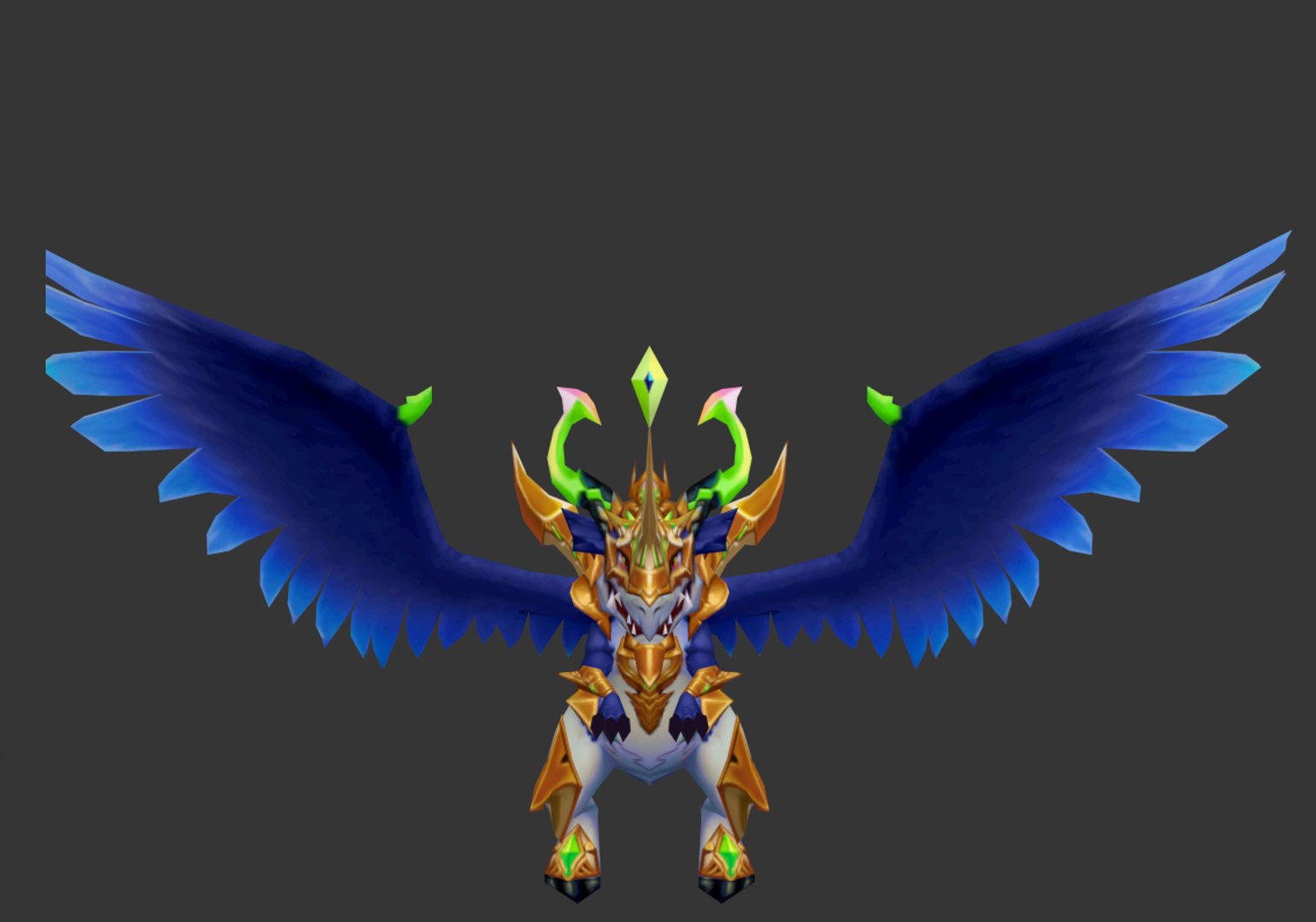 modelo 3d Pantomime horse god beast ancient monsters unknown creatures ...