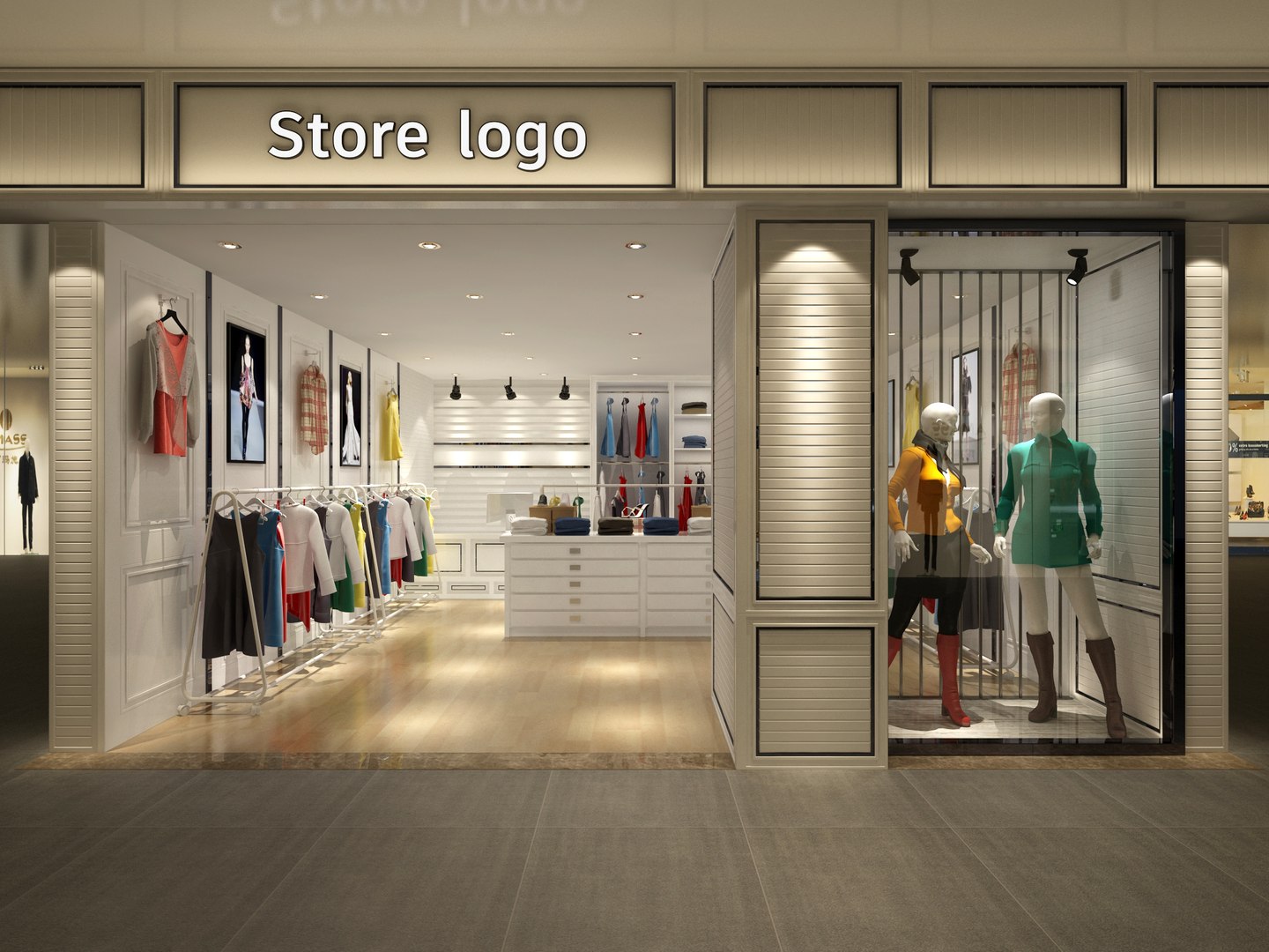 3D Clothing Store 08 - TurboSquid 1966461