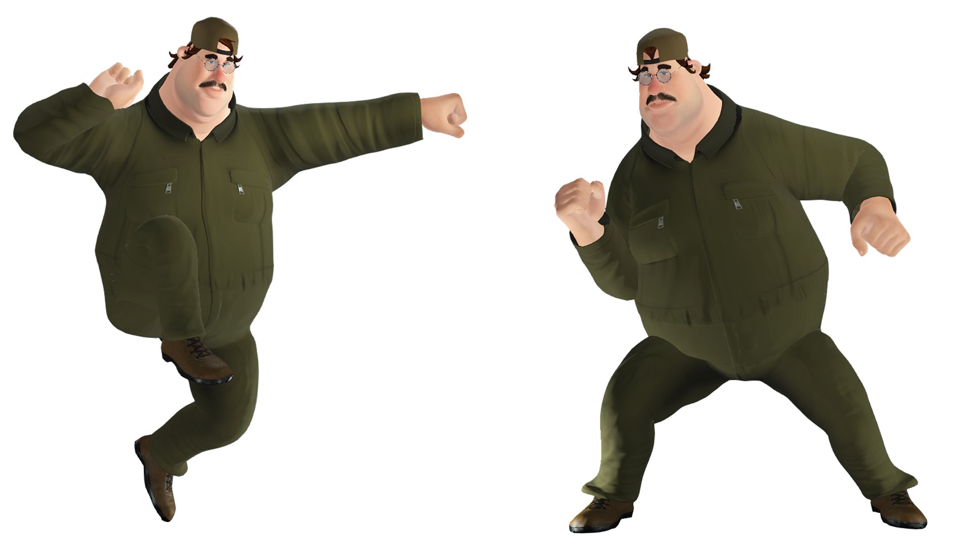 Cartoon Rigged Man-Tony Character 3D Model Model - TurboSquid 2196262