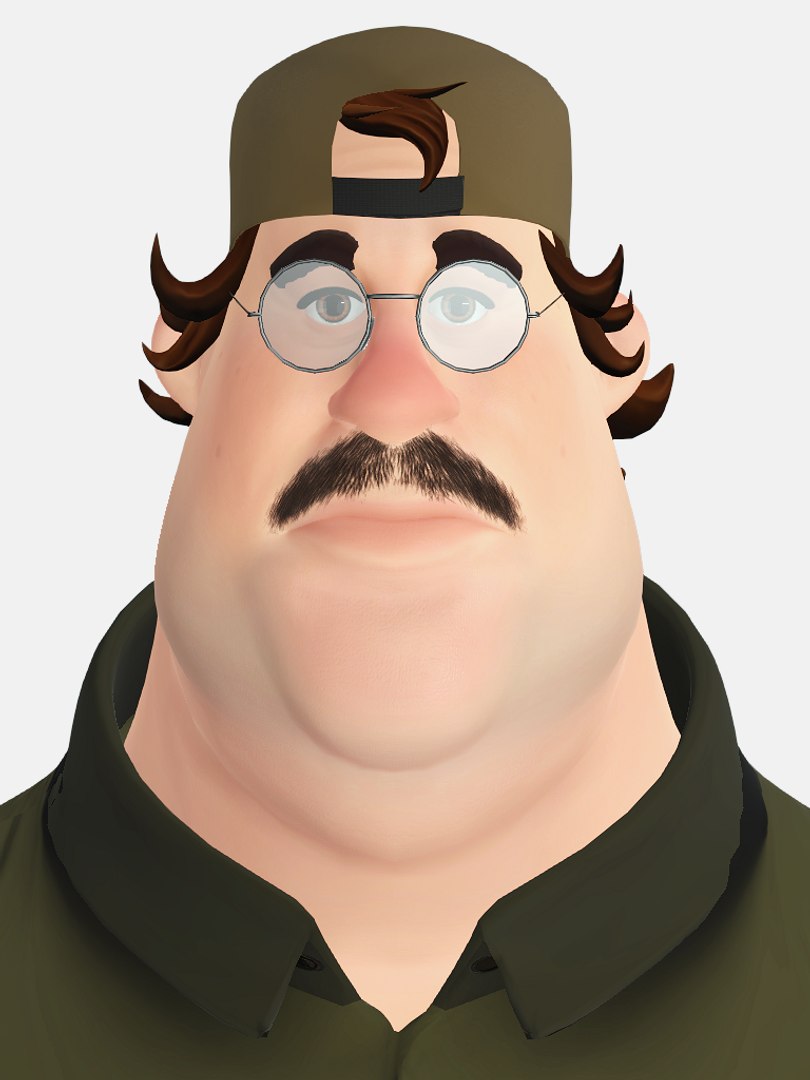 Cartoon Rigged Man-Tony Character 3D Model Model - TurboSquid 2196262