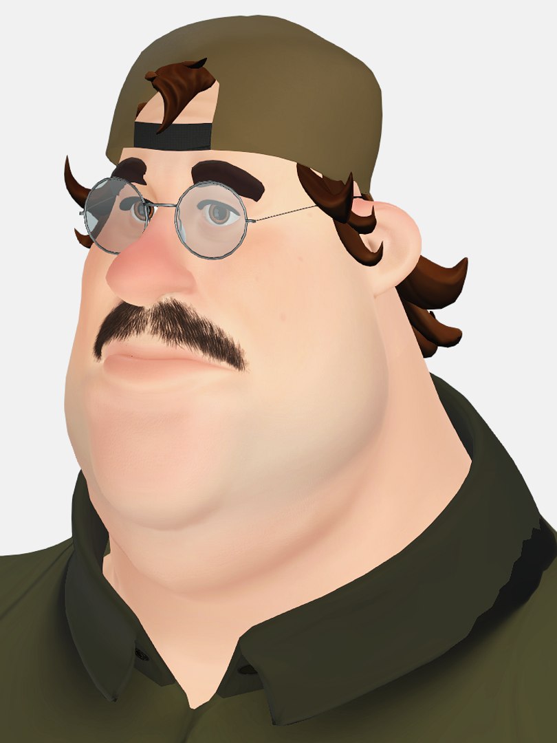 Cartoon Rigged Man-Tony Character 3D Model Model - TurboSquid 2196262