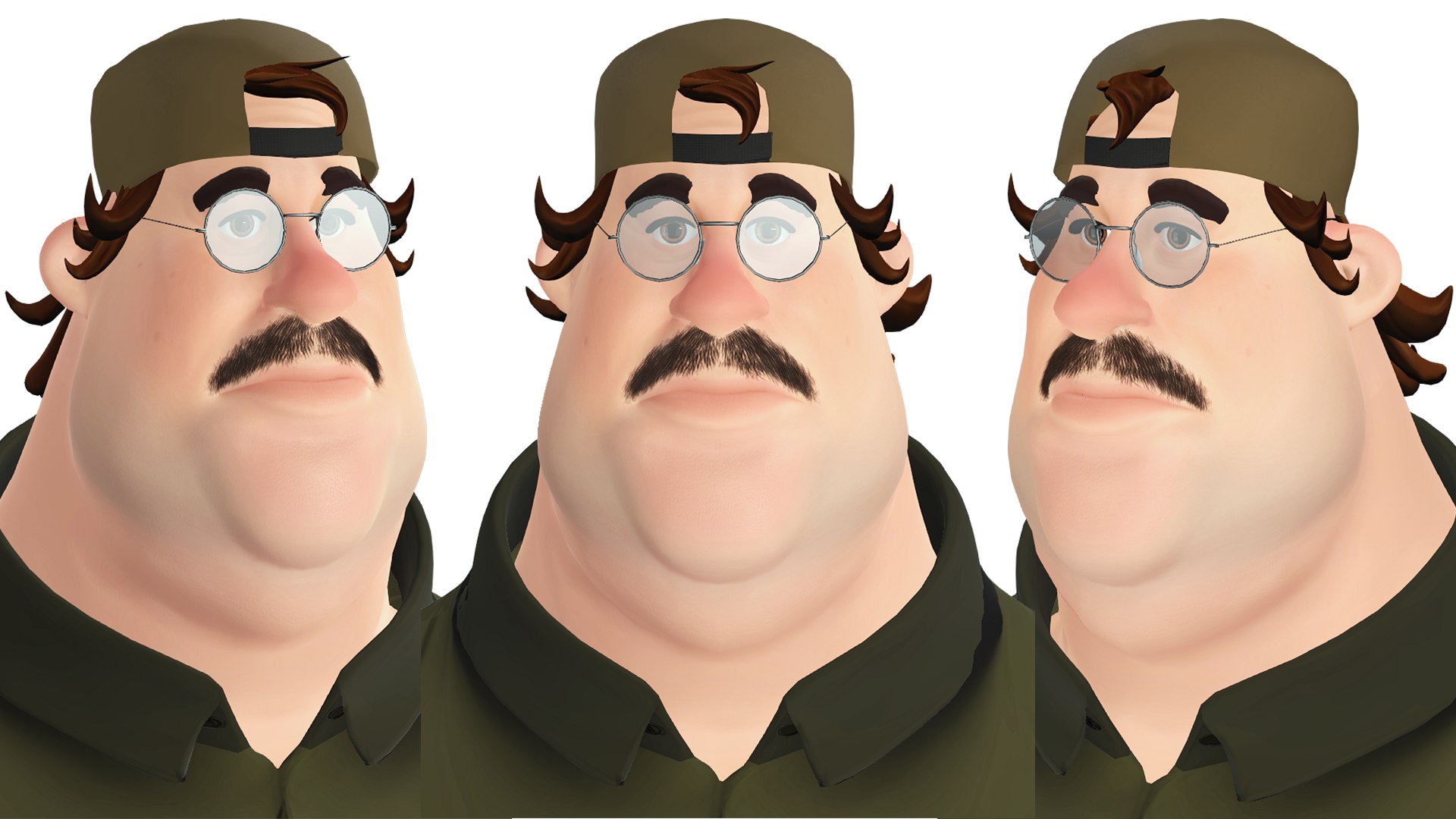 Cartoon Rigged Man-Tony Character 3D Model Model - TurboSquid 2196262