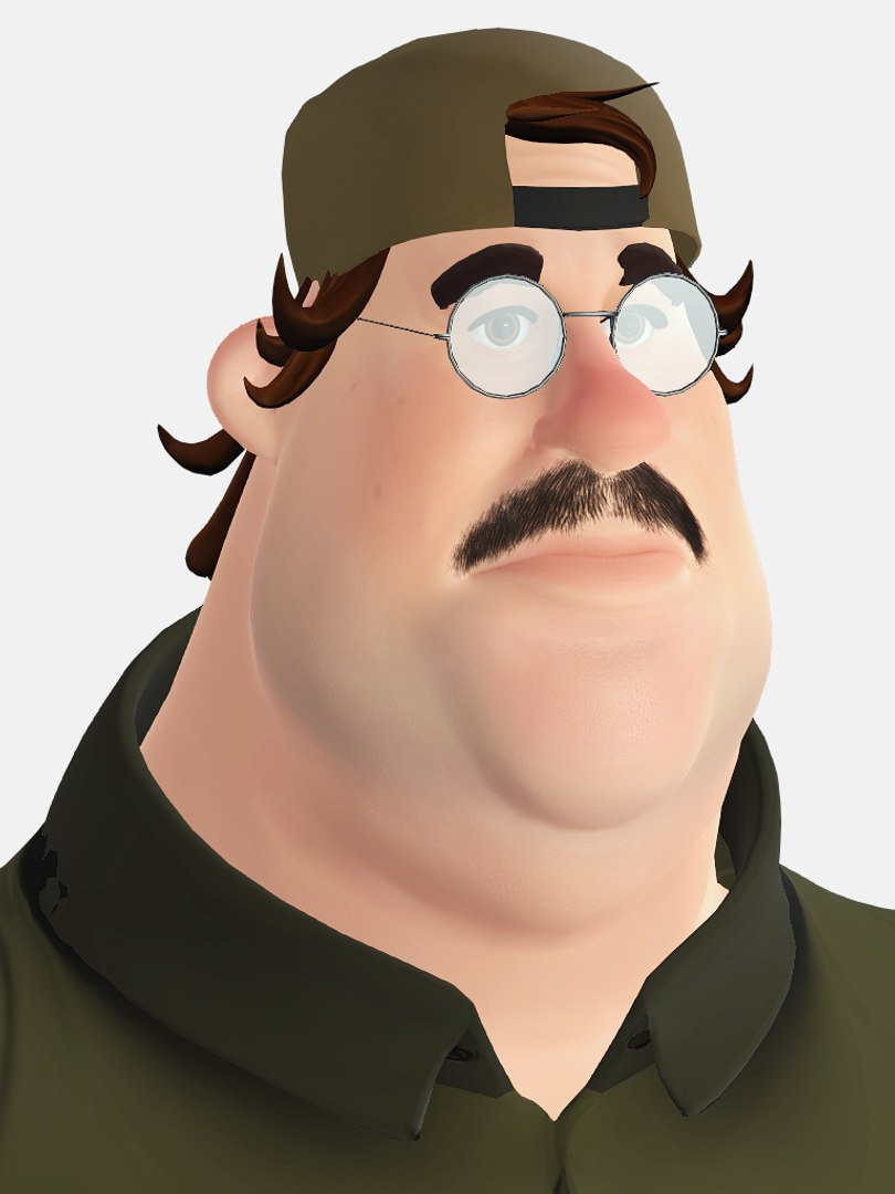 Cartoon Rigged Man-Tony Character 3D Model Model - TurboSquid 2196262