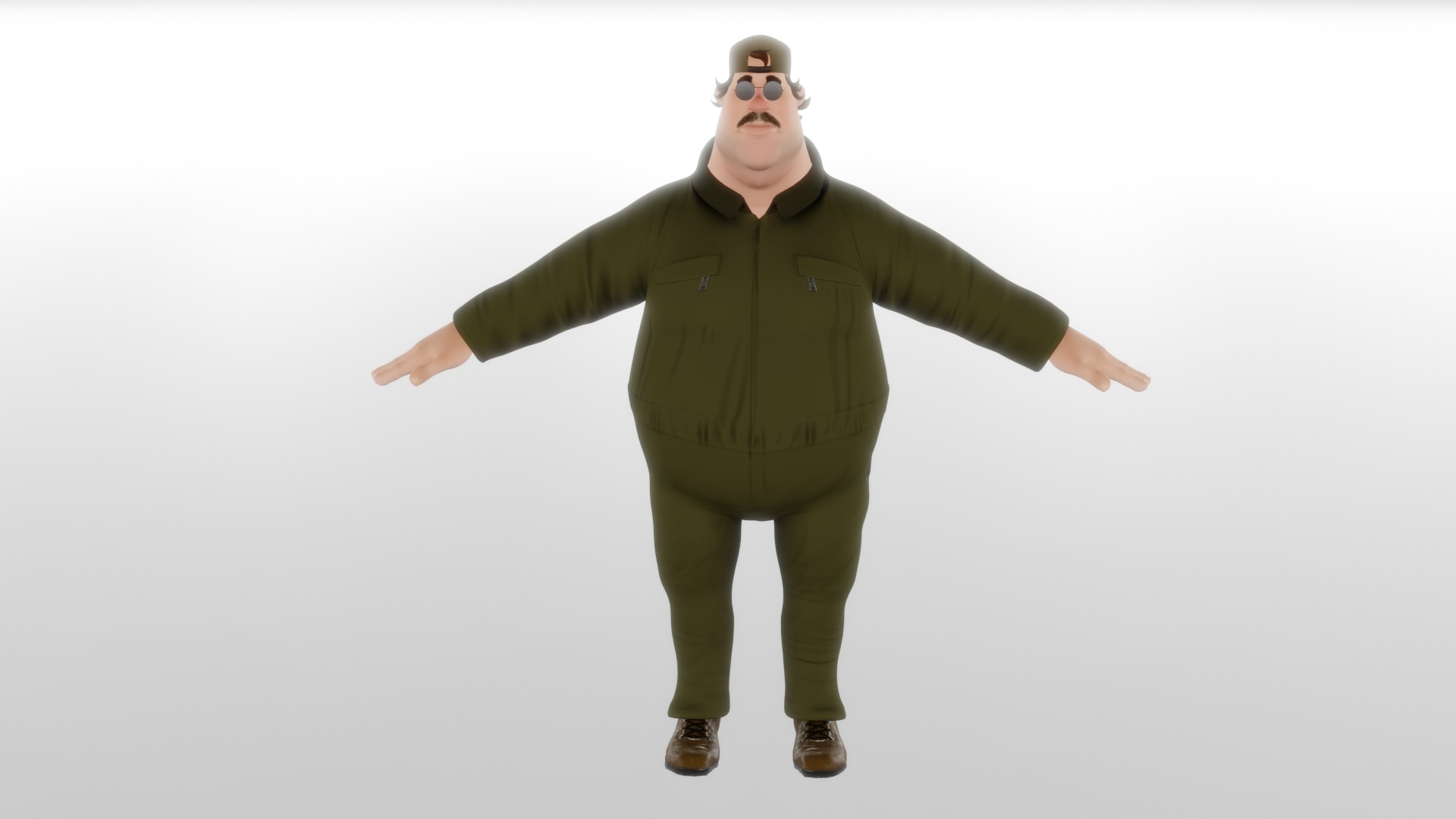 Cartoon Rigged Man-Tony Character 3D Model Model - TurboSquid 2196262