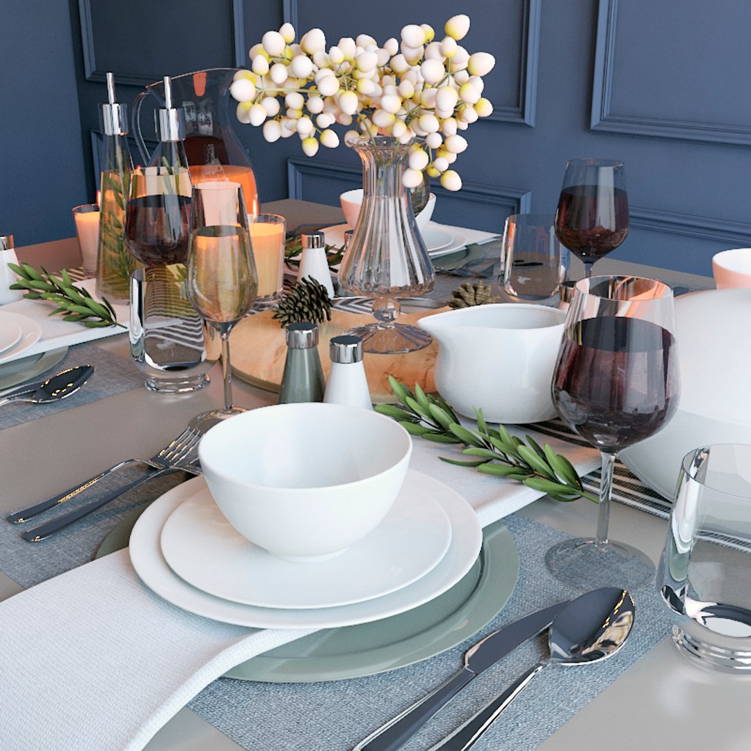 3d table appointments serving model