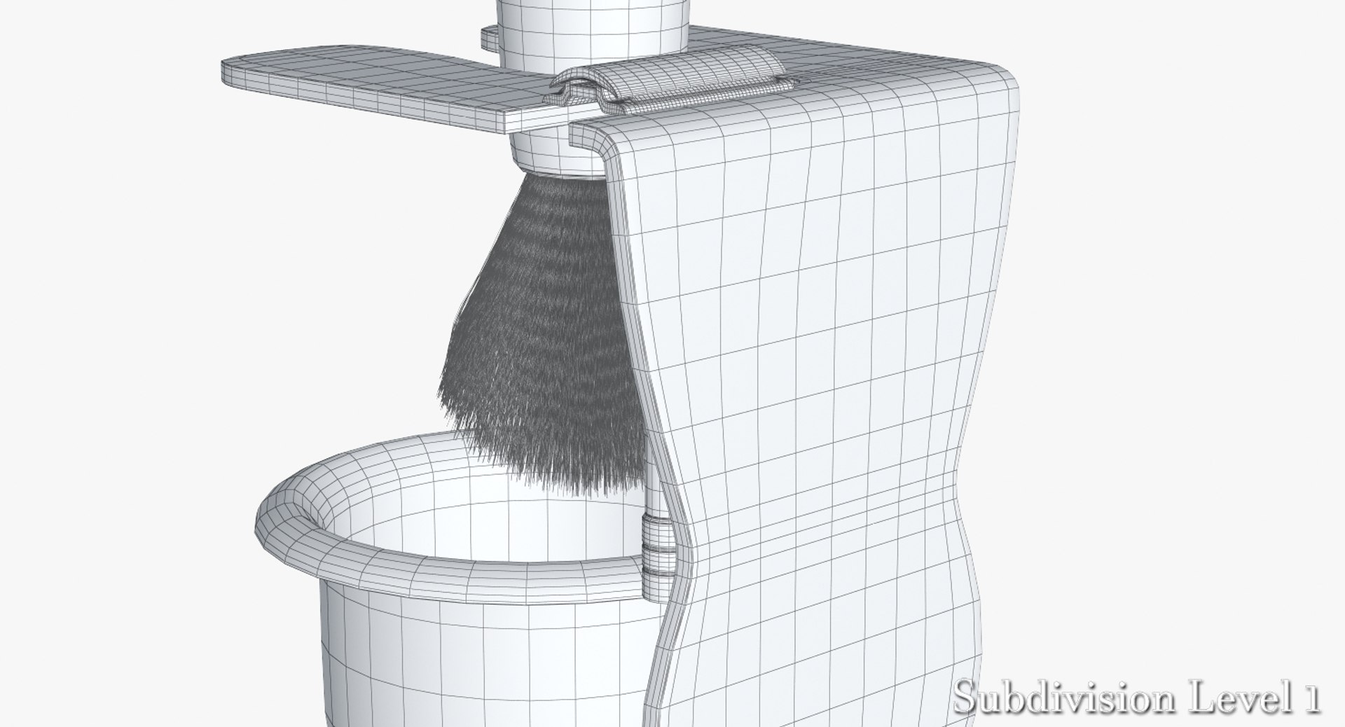 Shaving Set 3d Model