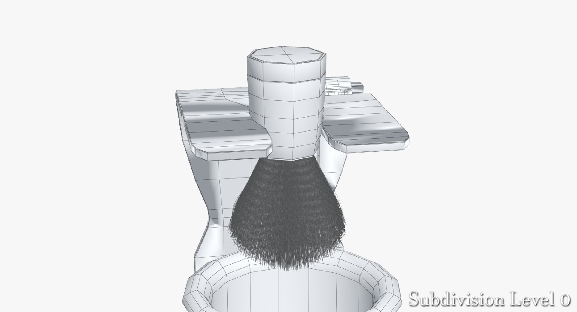 Shaving Set 3d Model