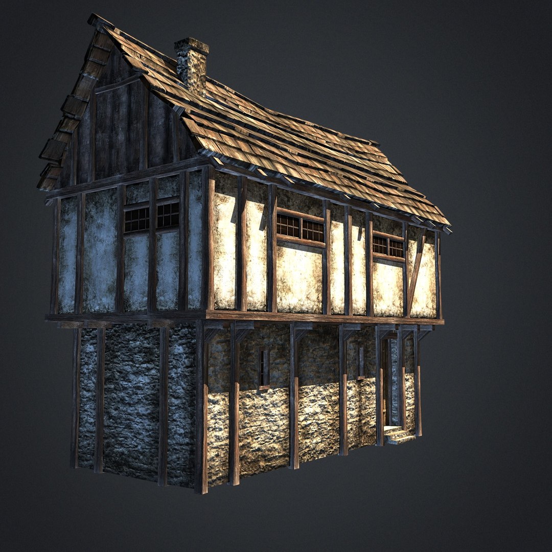 3d Medieval House