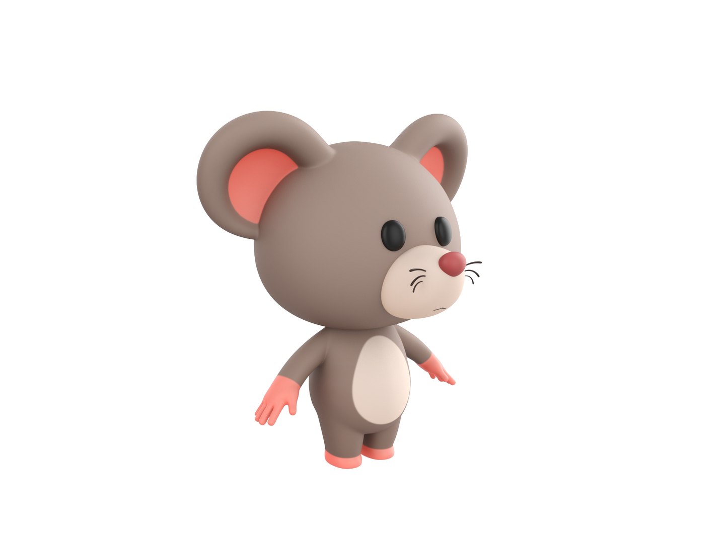 Character164 Rat 3D Model - TurboSquid 1857853