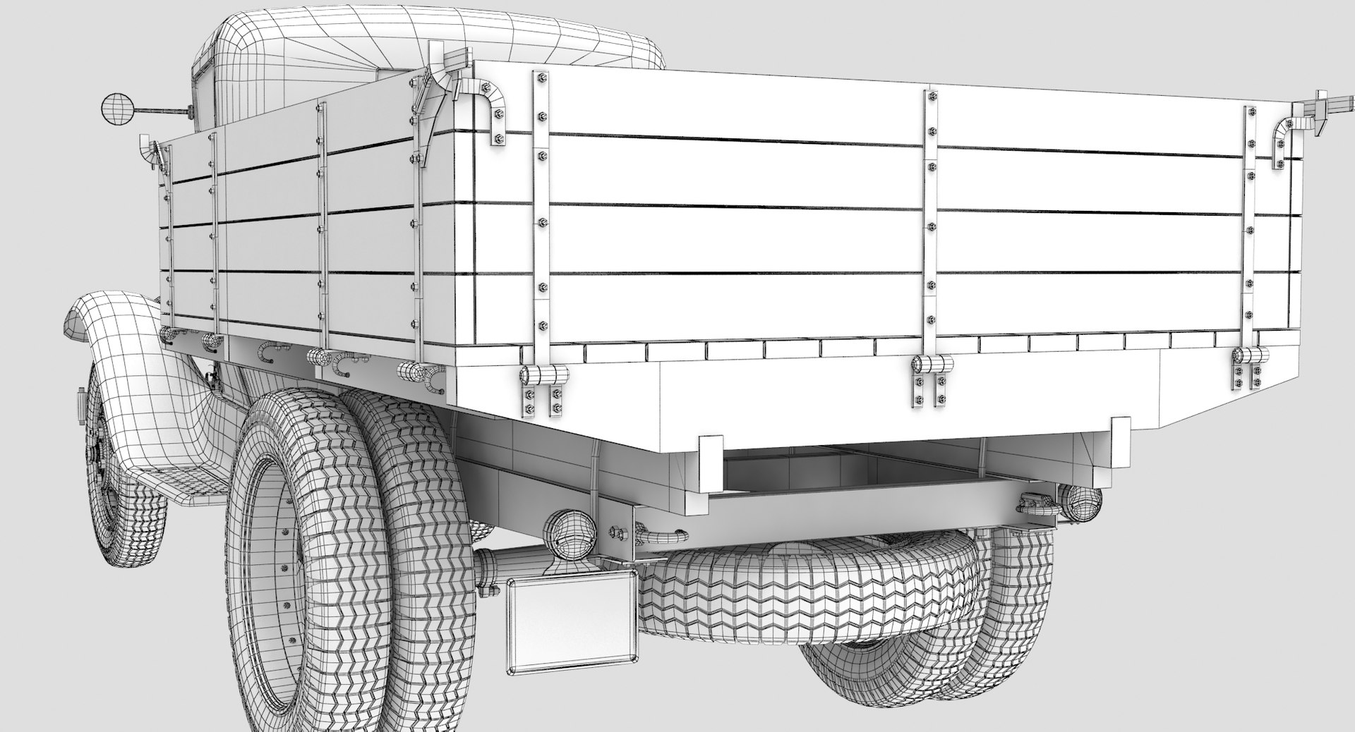 Gaz-aa Lorry 3D Model - TurboSquid 1273349