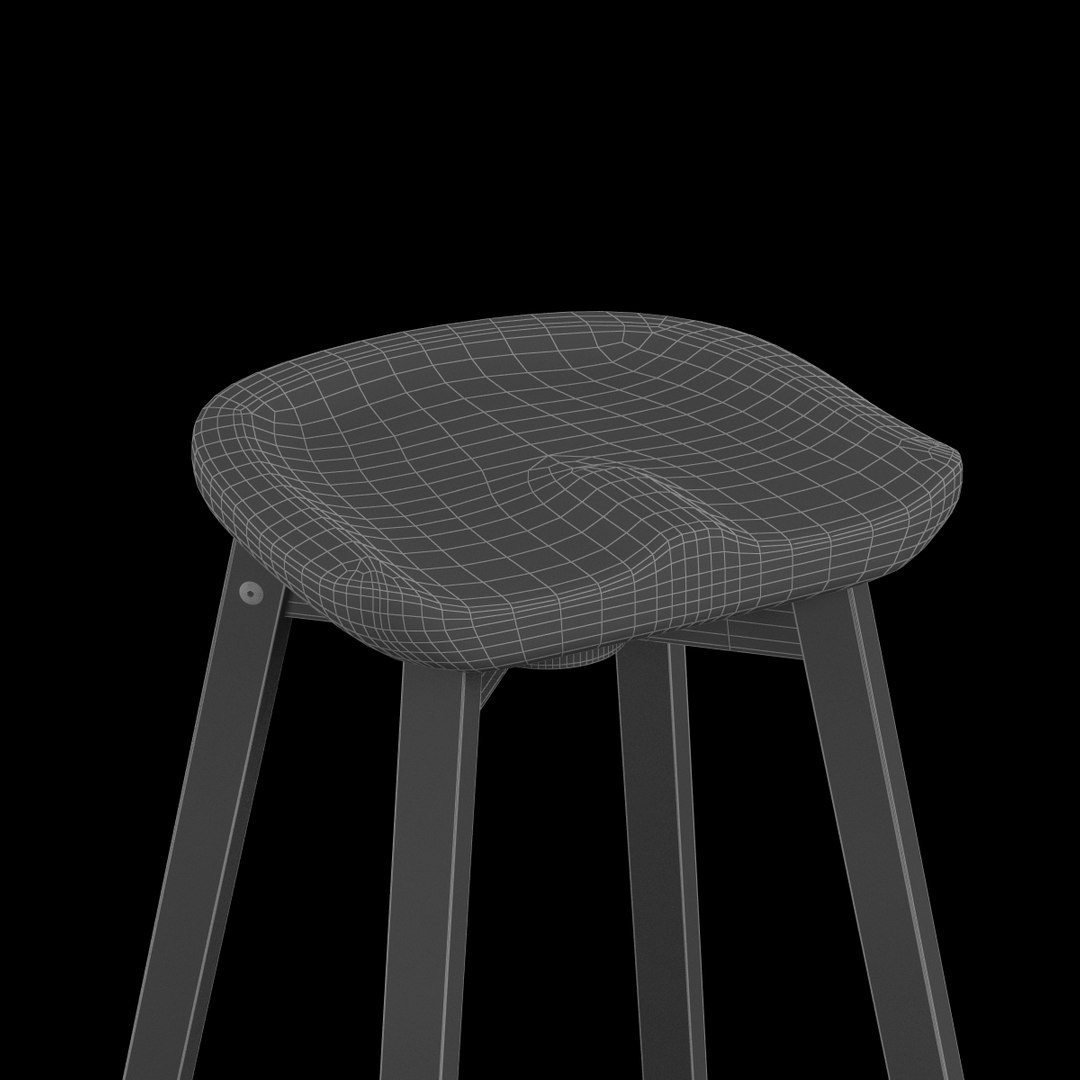 3d Model Su Stool Nendo