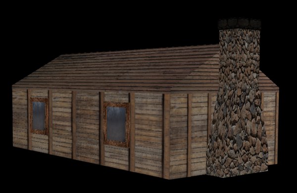 3d model packs house 1