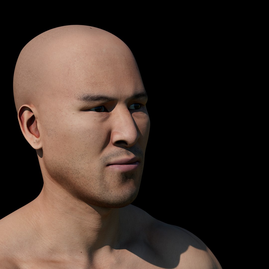 Realistic Male 3D - TurboSquid 2039817