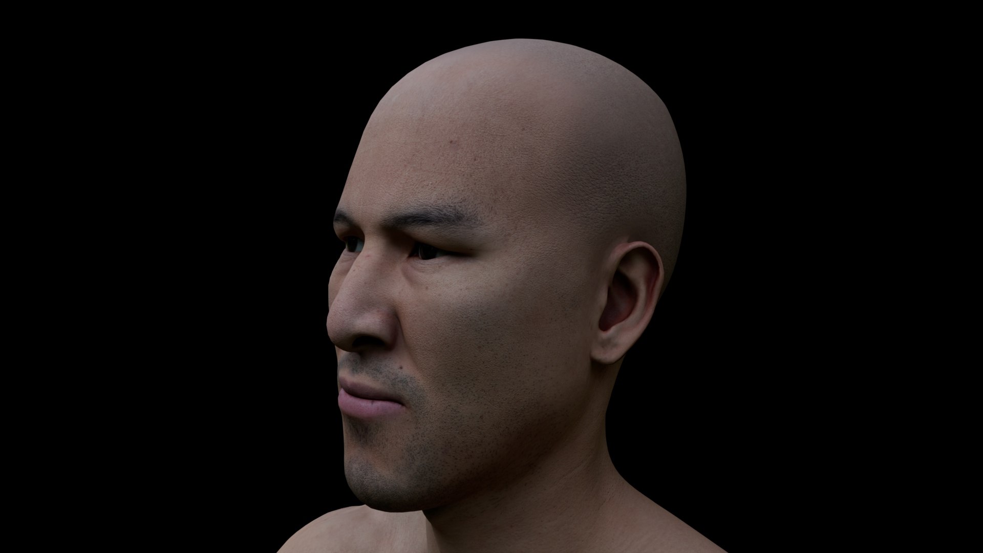 Realistic male 3D - TurboSquid 2039817