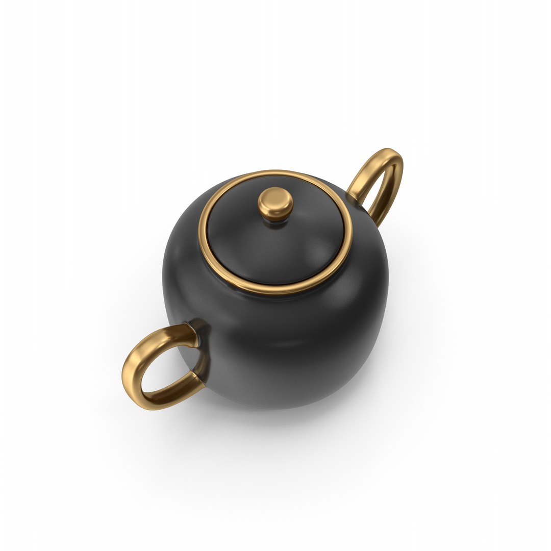 3D Sugar Bowl Model - TurboSquid 2033574