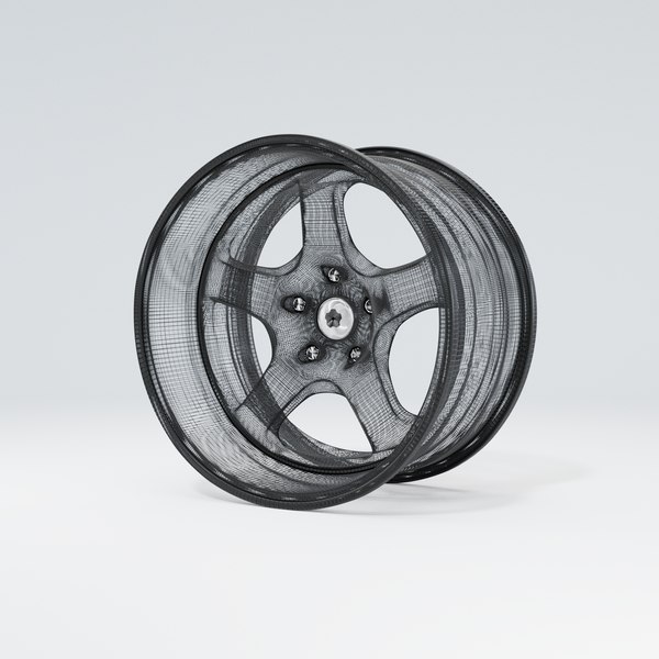 3D Car Rim 5 Spoke Wheel model - TurboSquid 1784682