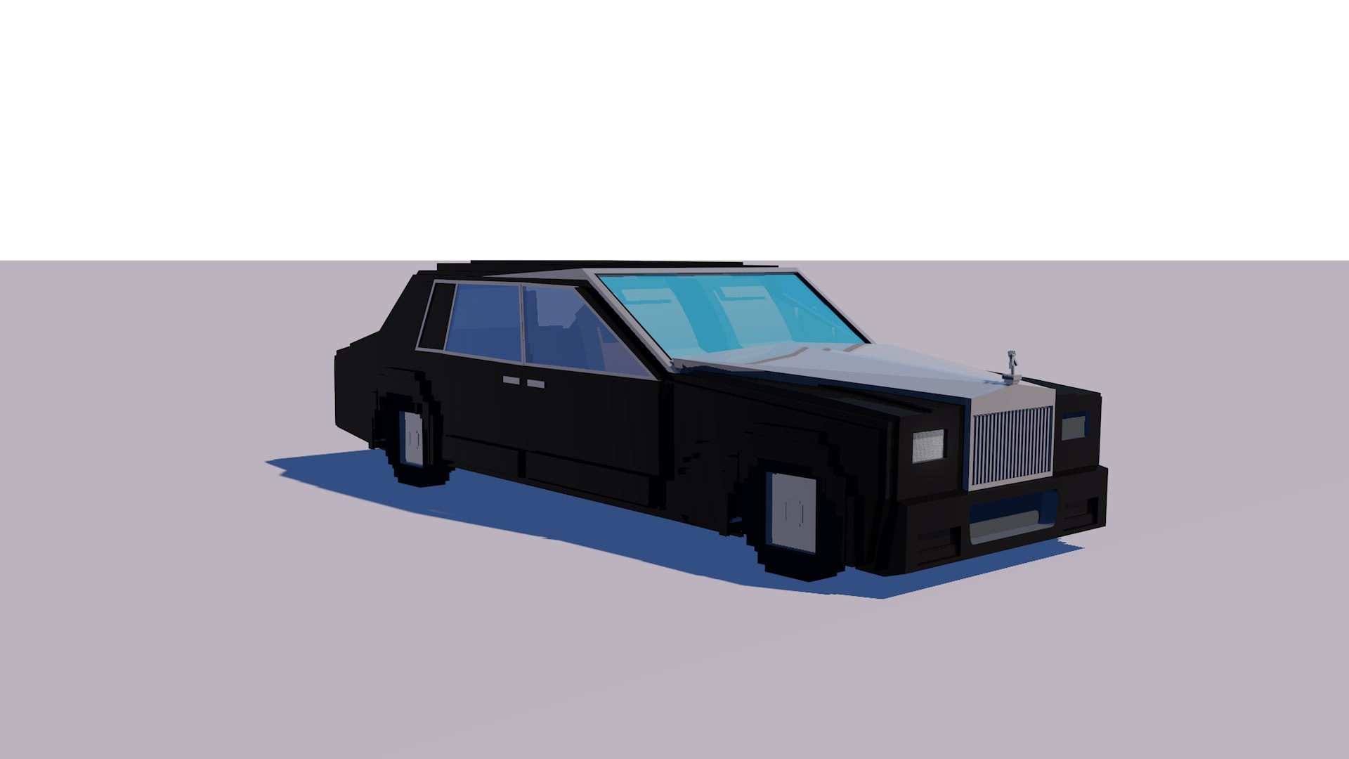 3d Rich Man Car Model