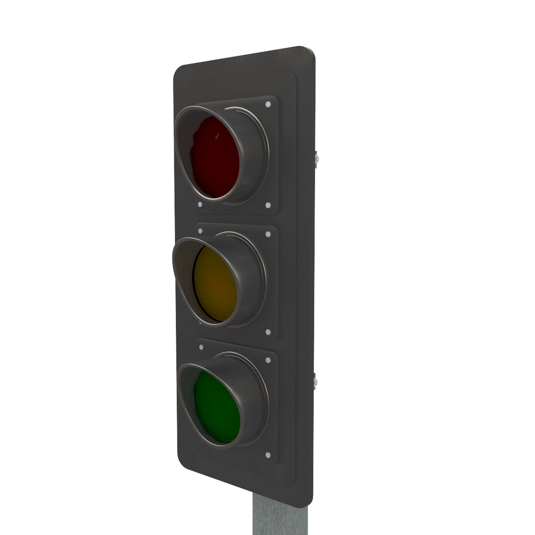 Stoplight 3d Obj