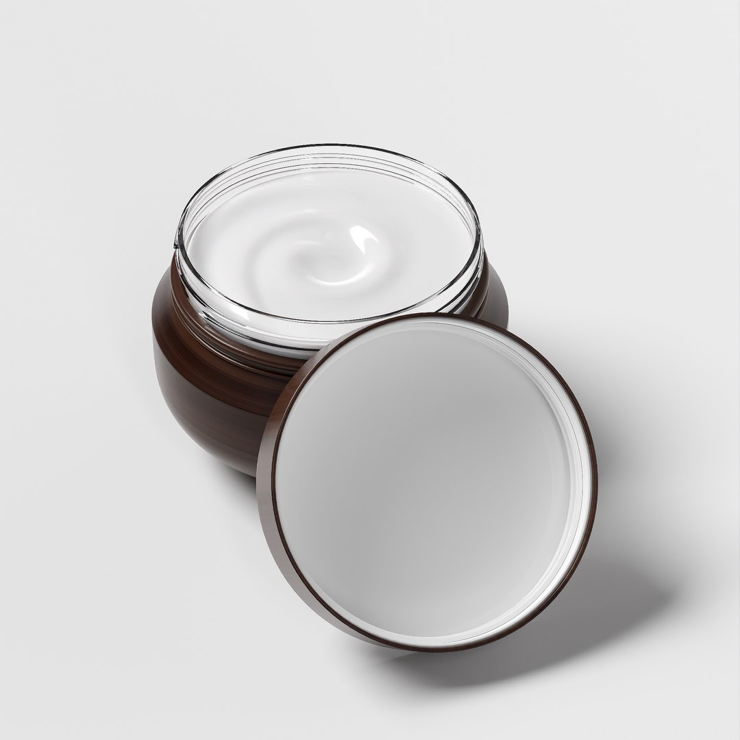 3D Cream Jar 33 - TurboSquid 1965874