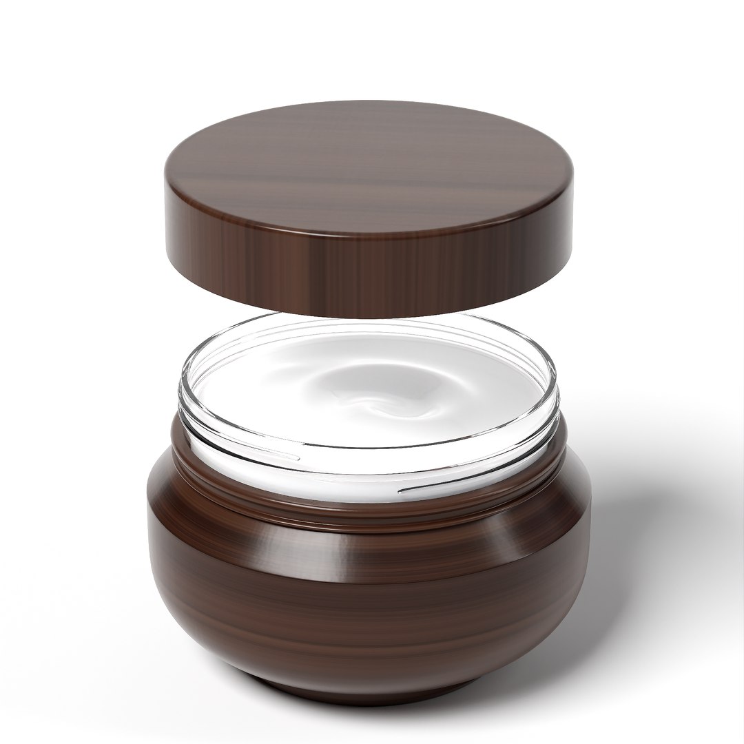 3D Cream Jar 33 - TurboSquid 1965874