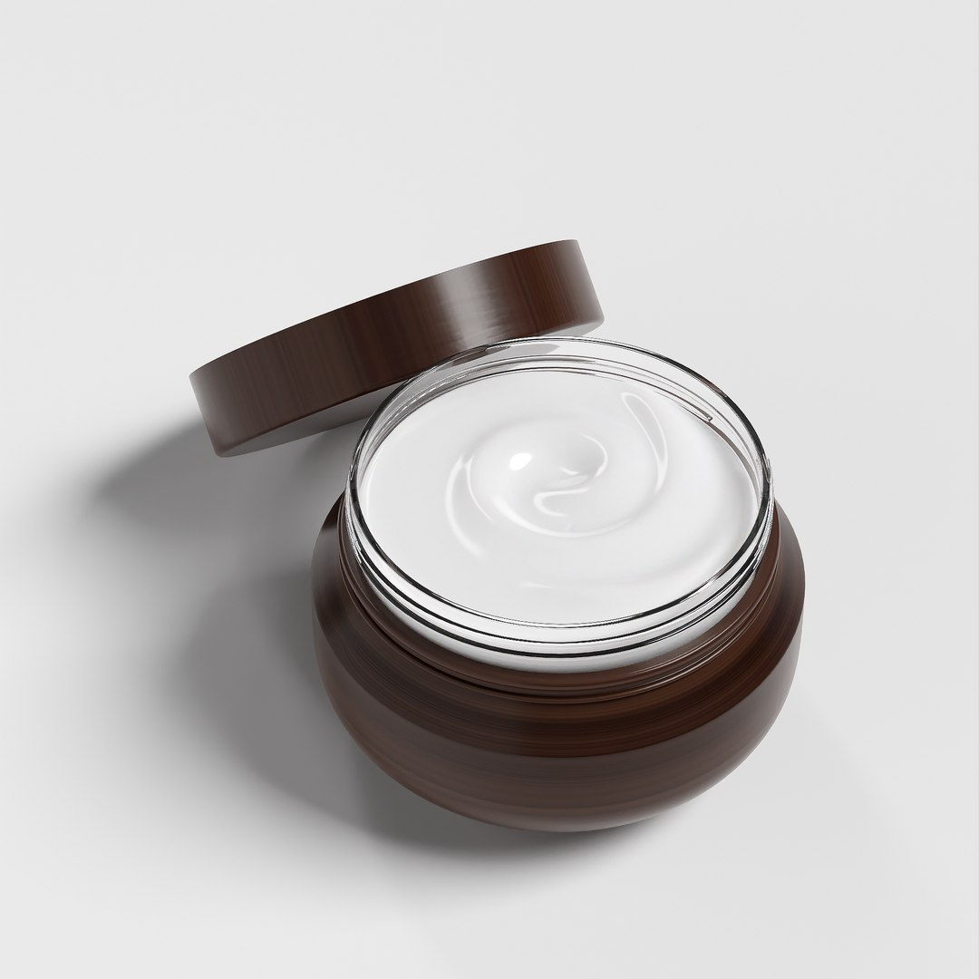 3D Cream Jar 33 - TurboSquid 1965874
