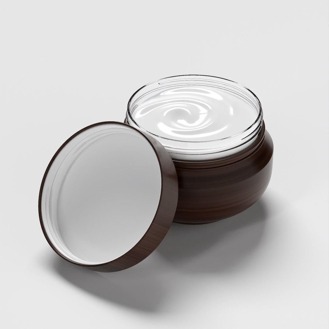 3D Cream Jar 33 - TurboSquid 1965874