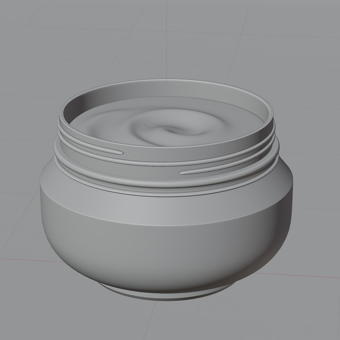 3D Cream Jar 33 - TurboSquid 1965874