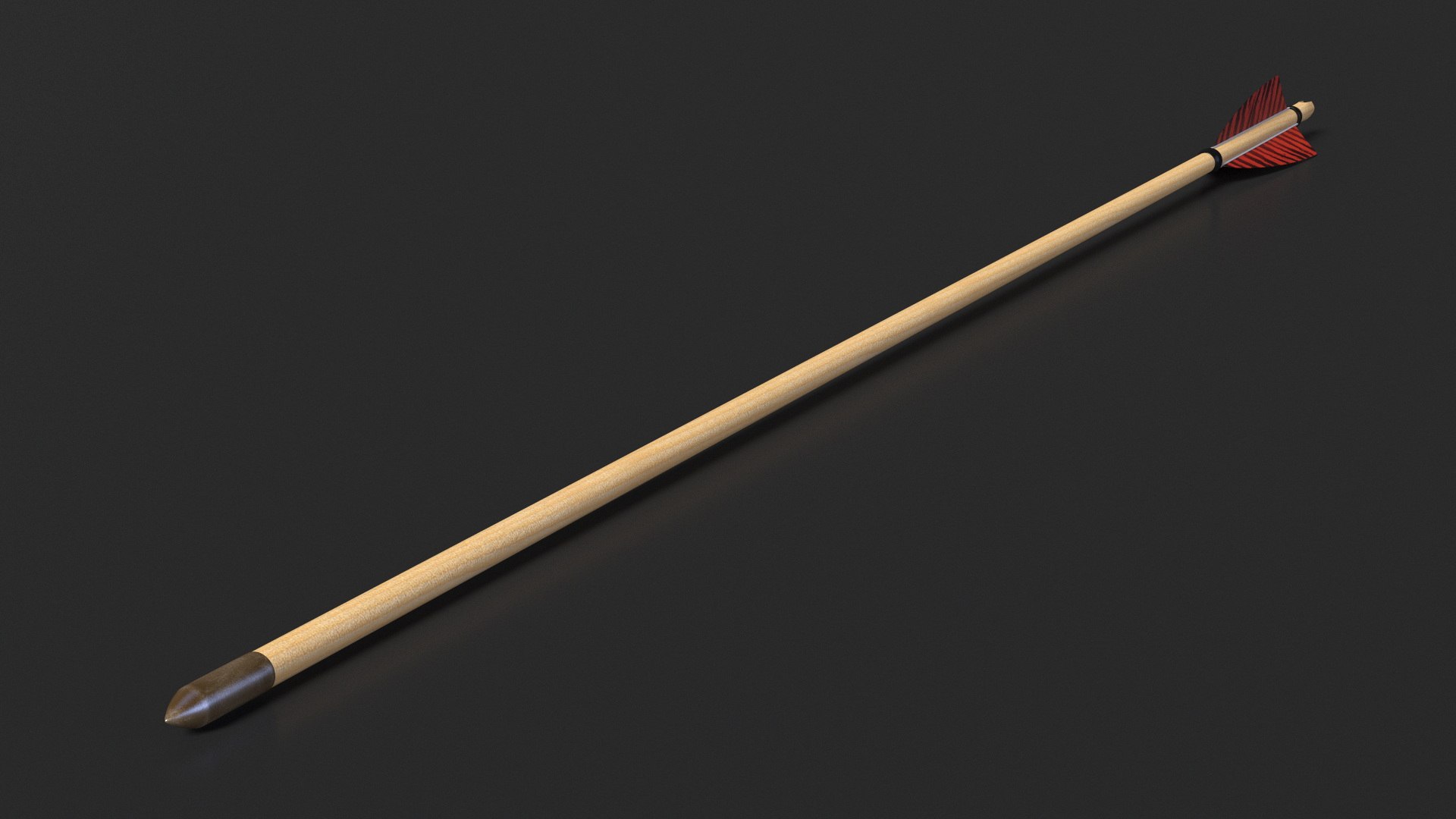 Traditional Hunting Arrow Model - TurboSquid 2337742